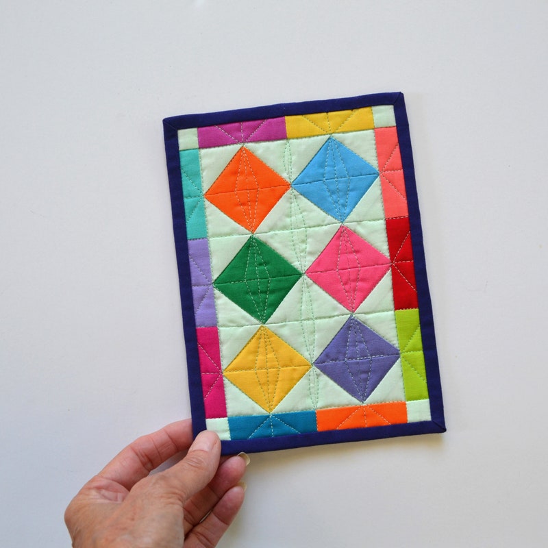 Fabric Postcard - Etsy