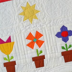 Welcome Quilt, Flower Wall Hanging, Flower Wall Quilt, Wall Quilt - Etsy