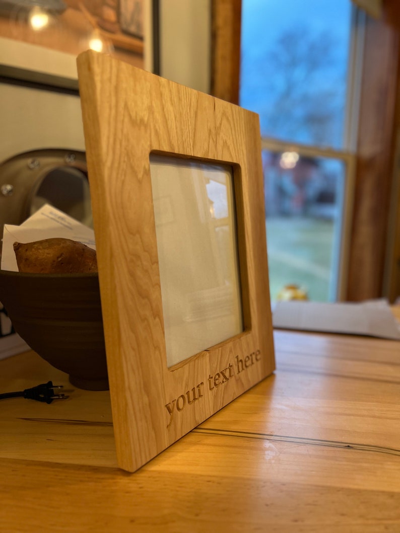 Custom Engraved Picture Frame - Etsy