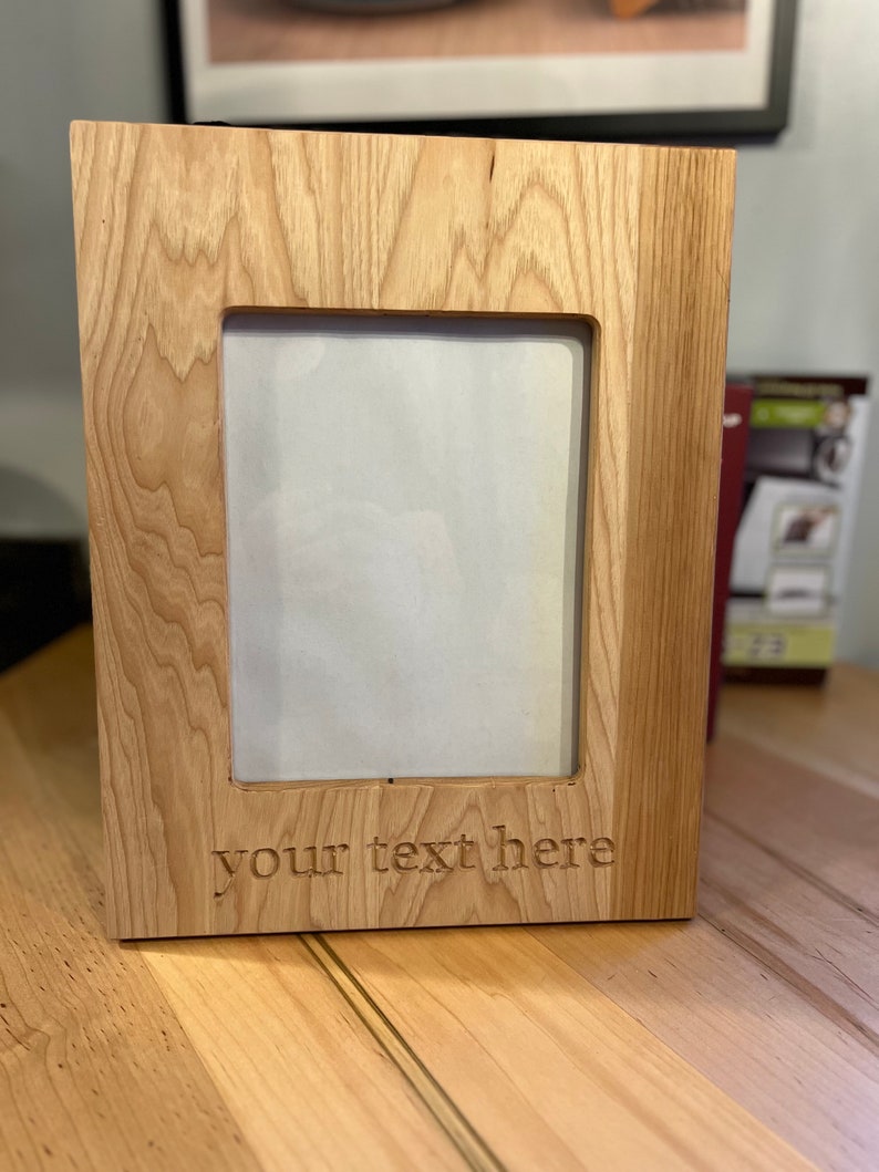 Custom Engraved Picture Frame - Etsy