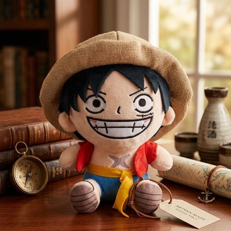 Luffy Plush - Etsy UK
