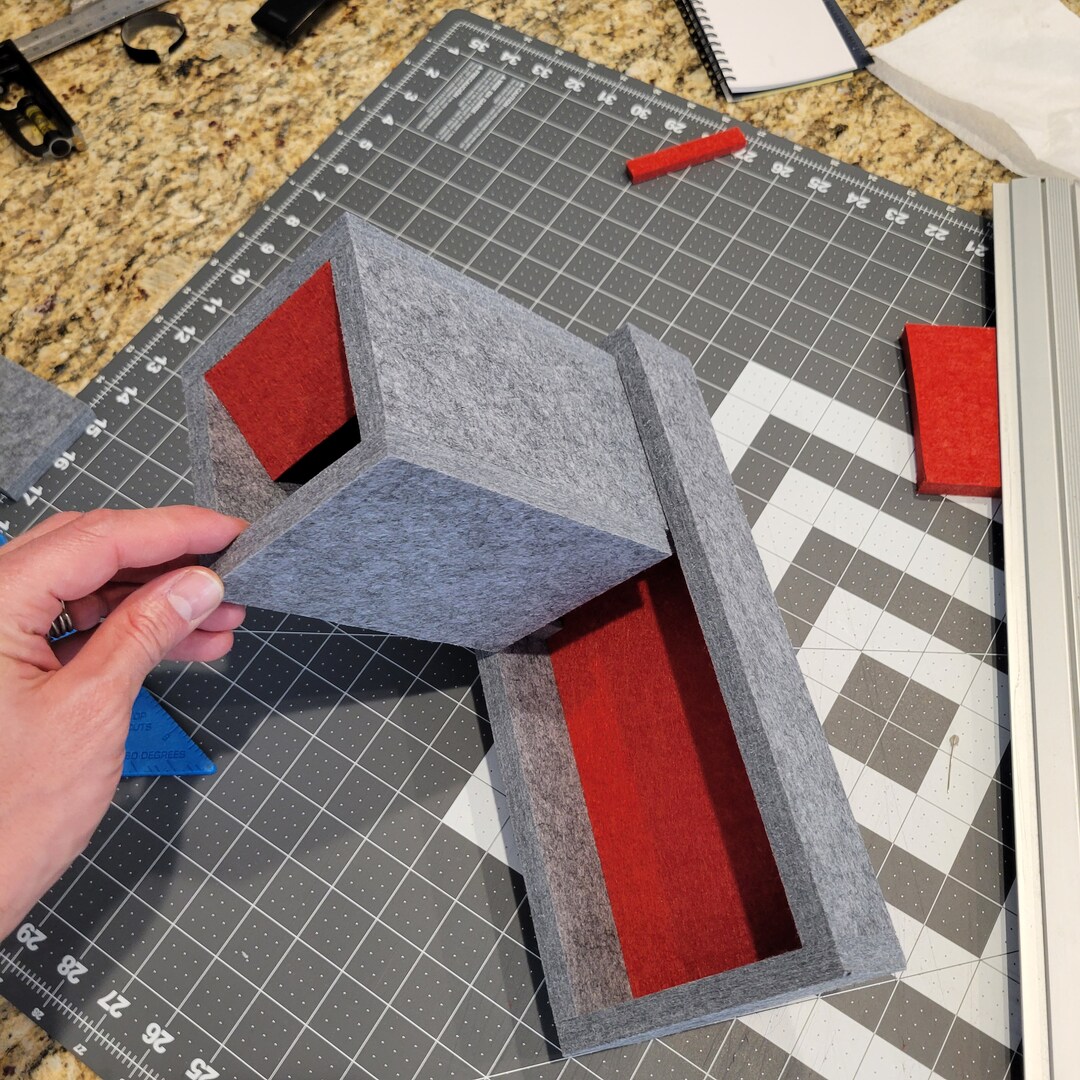 Collapsible Quiet Dice Tower - Etsy