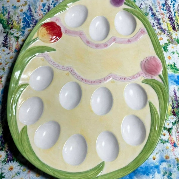 Deviled Egg Dish - Etsy