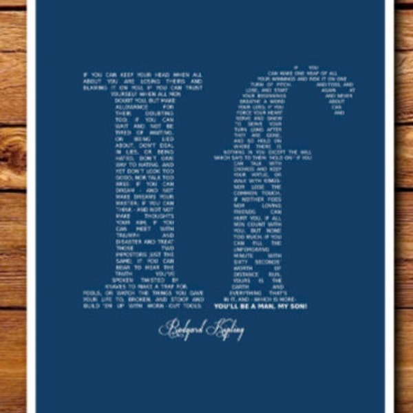 Kipling If Poster - Etsy