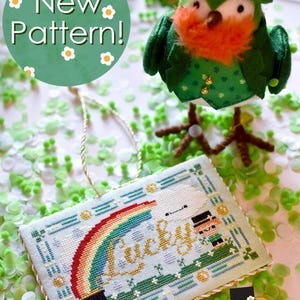 Lucky Downloadable PDF Cross Stitch Pattern - Etsy