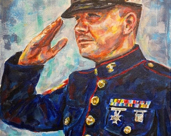 Soldier Portrait - Etsy