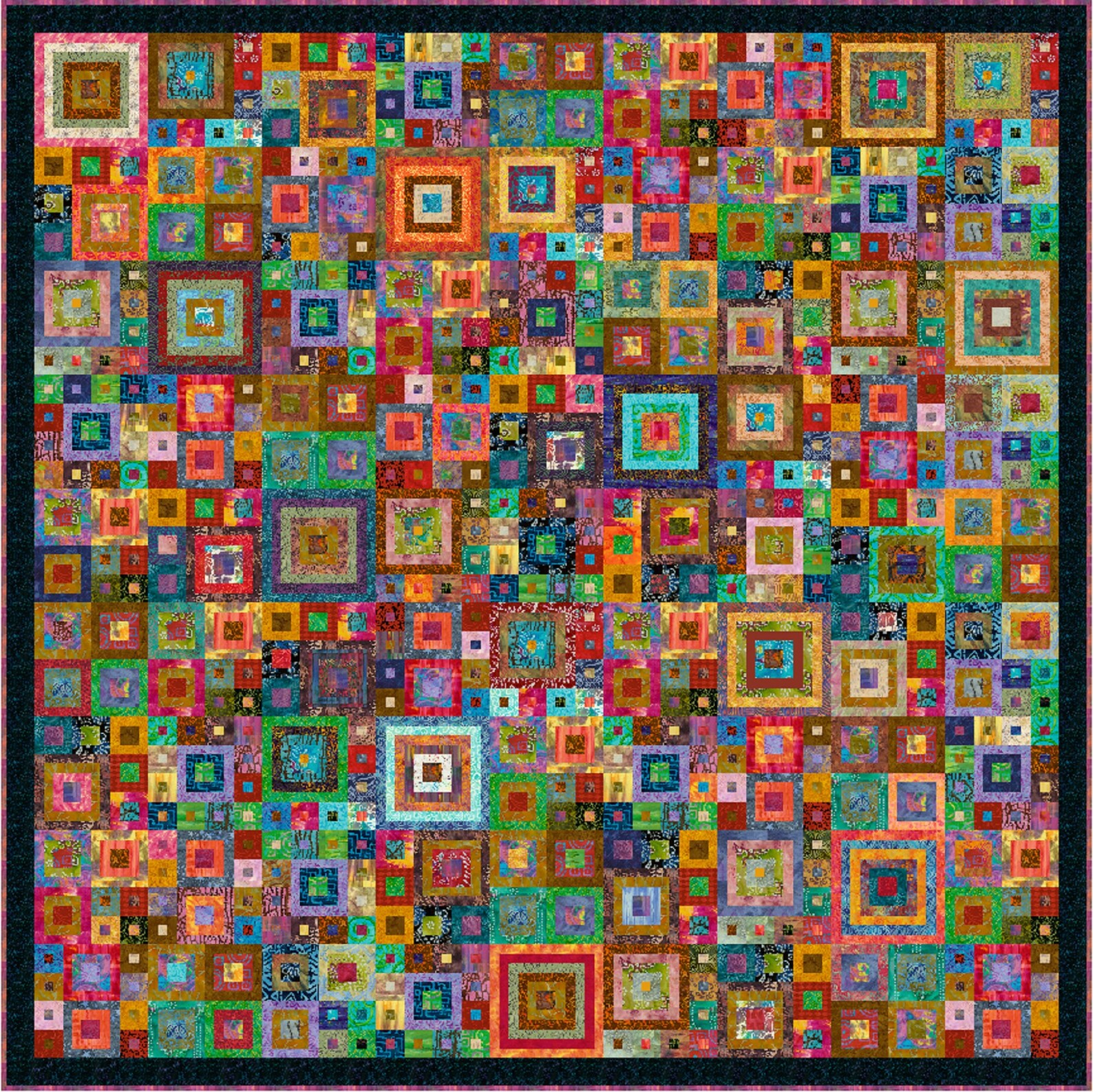 TIKA BATIKA - Quilt-addicts Patchwork Quilt PDF Pattern ...