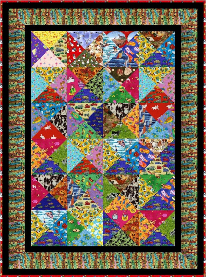 I SPY - Quilt-addicts Patchwork Quilt PDF Pattern (sent Electronically ...