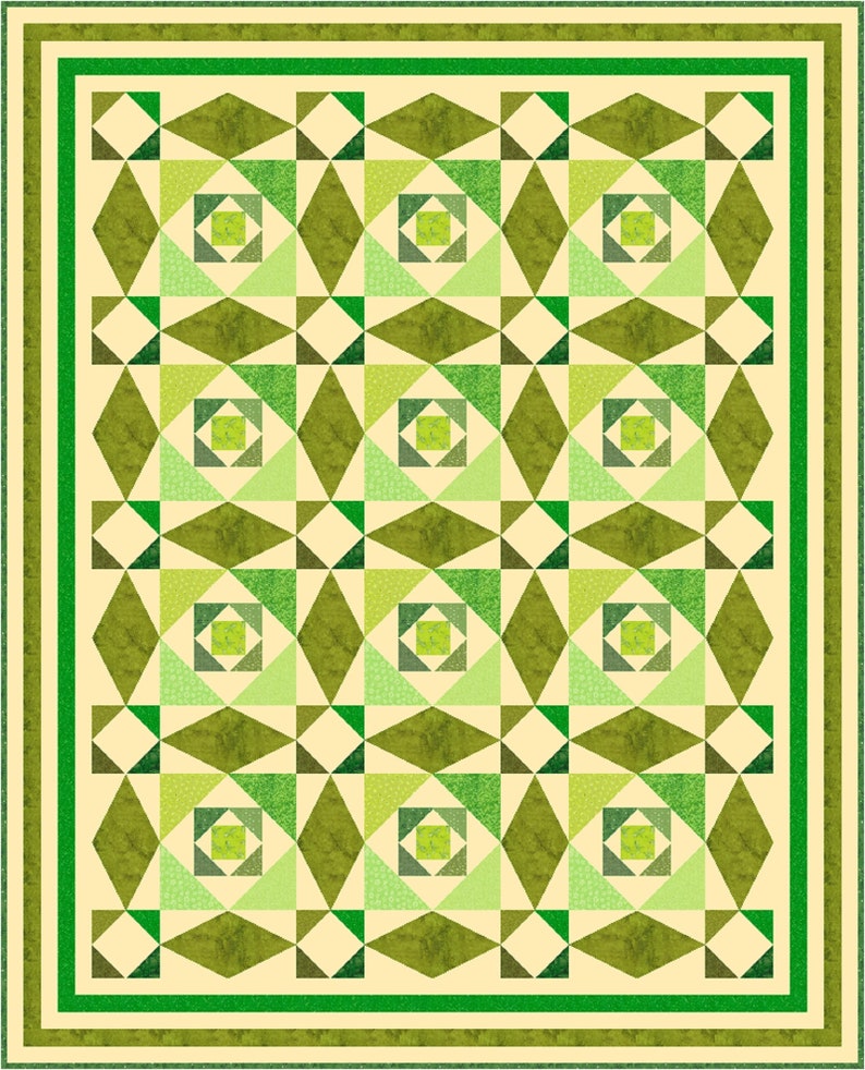 OCEANA Quilt-addicts Patchwork Quilt Pattern - Etsy