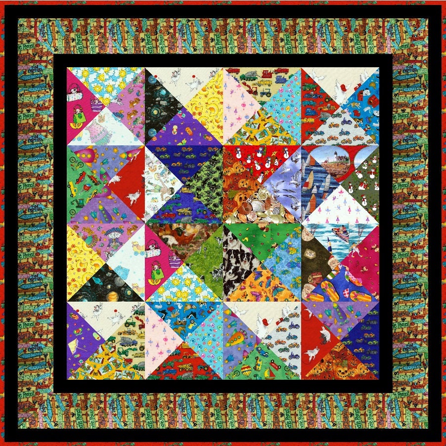 I SPY - Quilt-addicts Patchwork Quilt PDF Pattern (sent Electronically ...