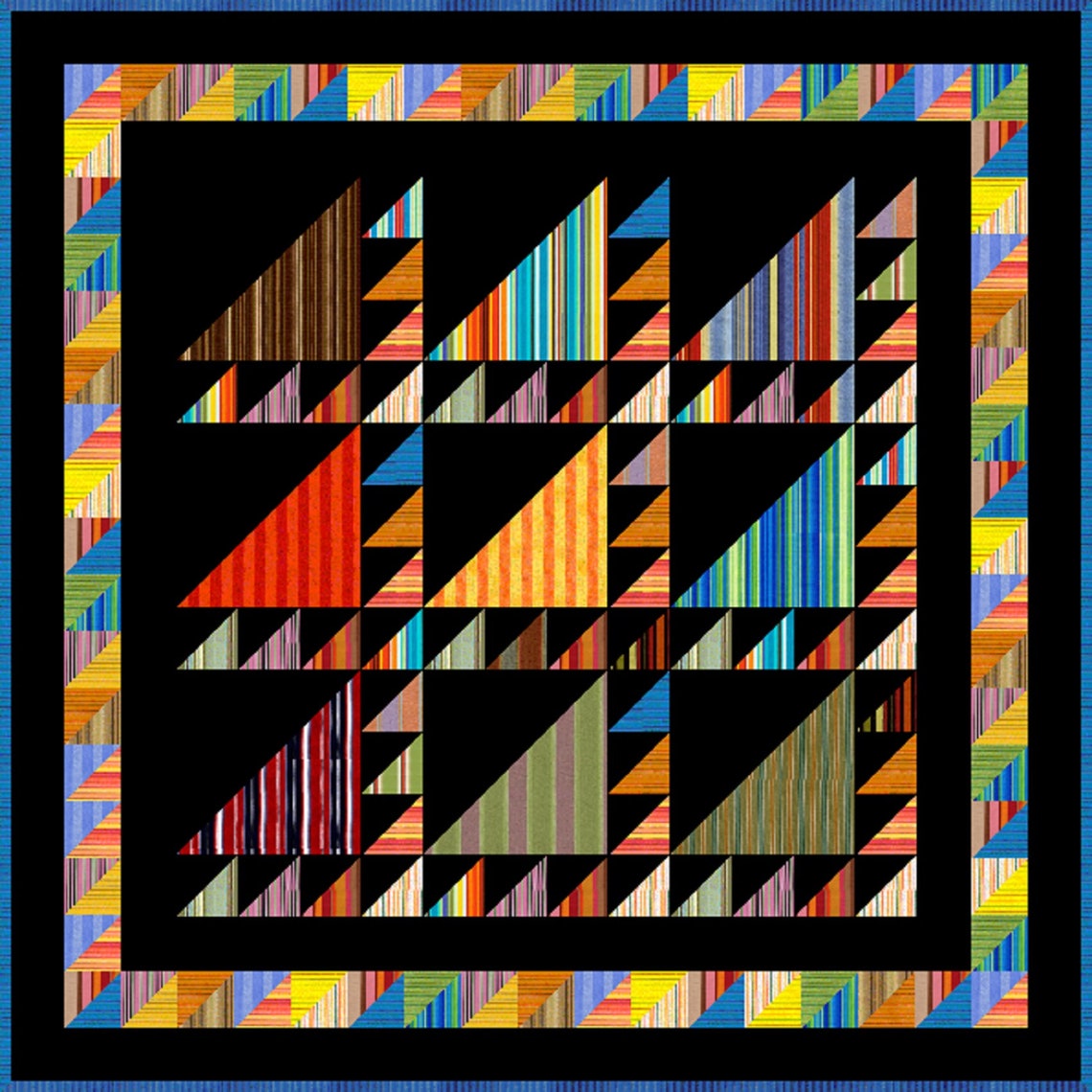 ARABIAN NIGHTS Quilt-addicts Patchwork Quilt Pattern - Etsy