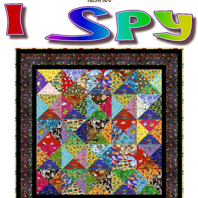 I Spy Quilt Pattern - Etsy