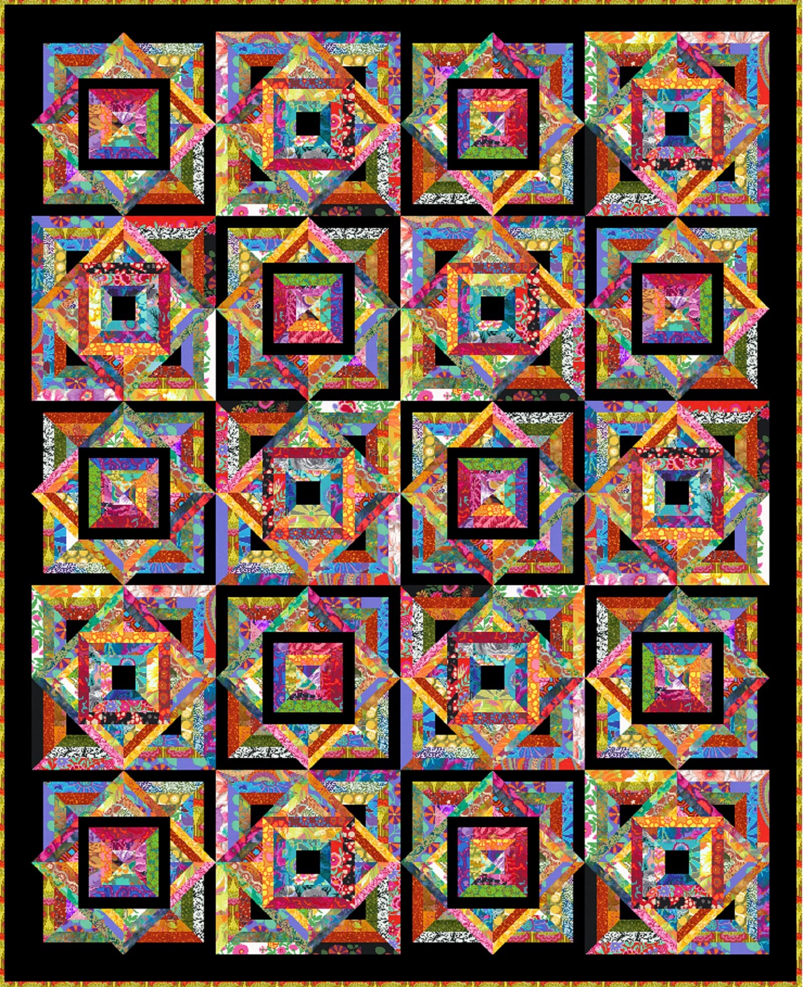 TROPPO LOCO Quilt-addicts Patchwork Quilt Pattern - Etsy Australia