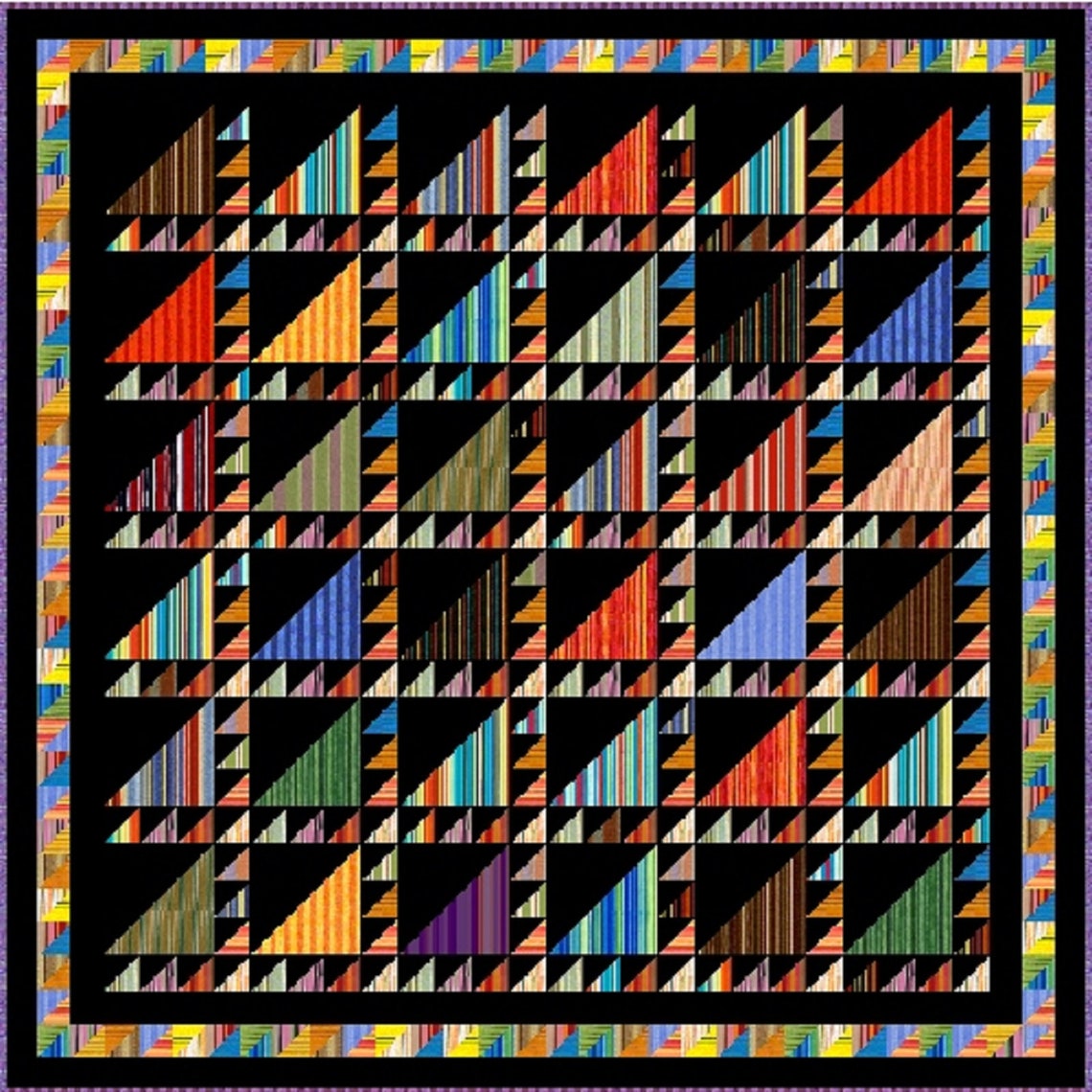 ARABIAN NIGHTS Quilt-addicts Patchwork Quilt Pattern - Etsy