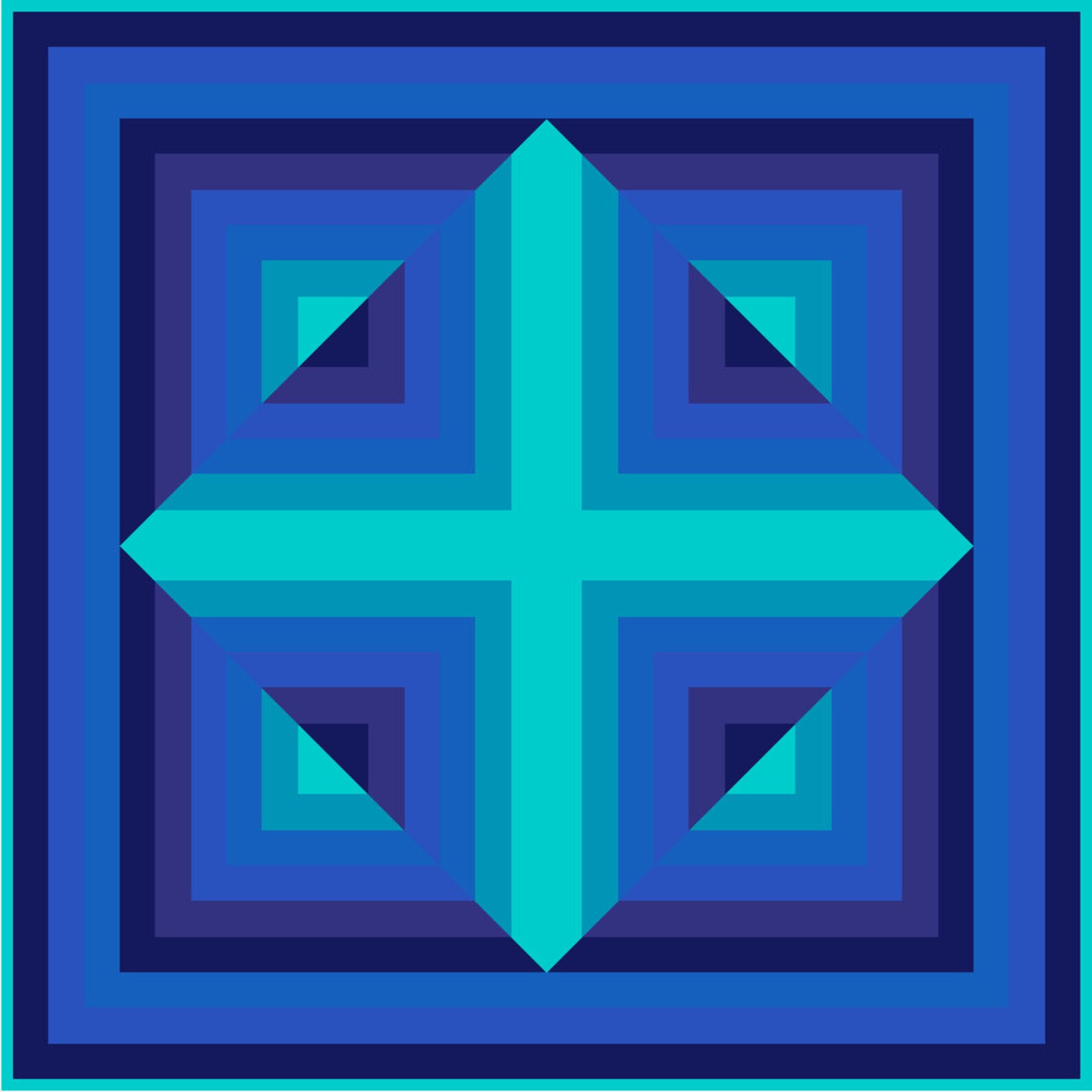 NEVER Say NEVER - Quilt-addicts Patchwork Quilt PDF Pattern (sent ...