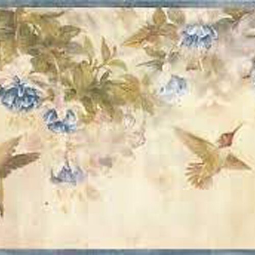 Hummingbirds Wallpaper Border Htm48532b - Etsy