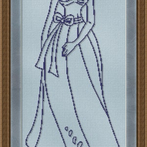Counted Cross Stitch Pattern Southern Belle Design Instant Download Pdf ...
