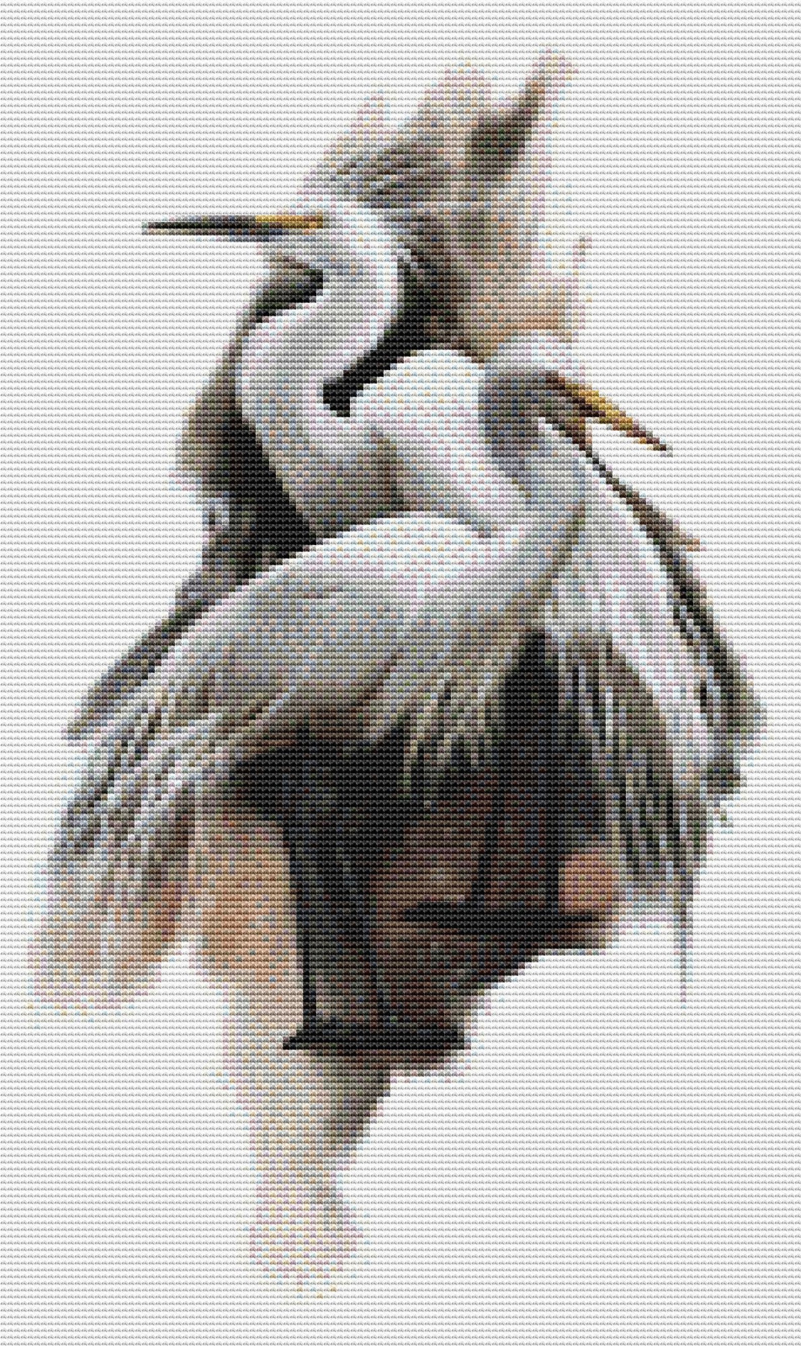 Cross Stitch Pattern Pair of Egrets Instant Download PDF - Etsy