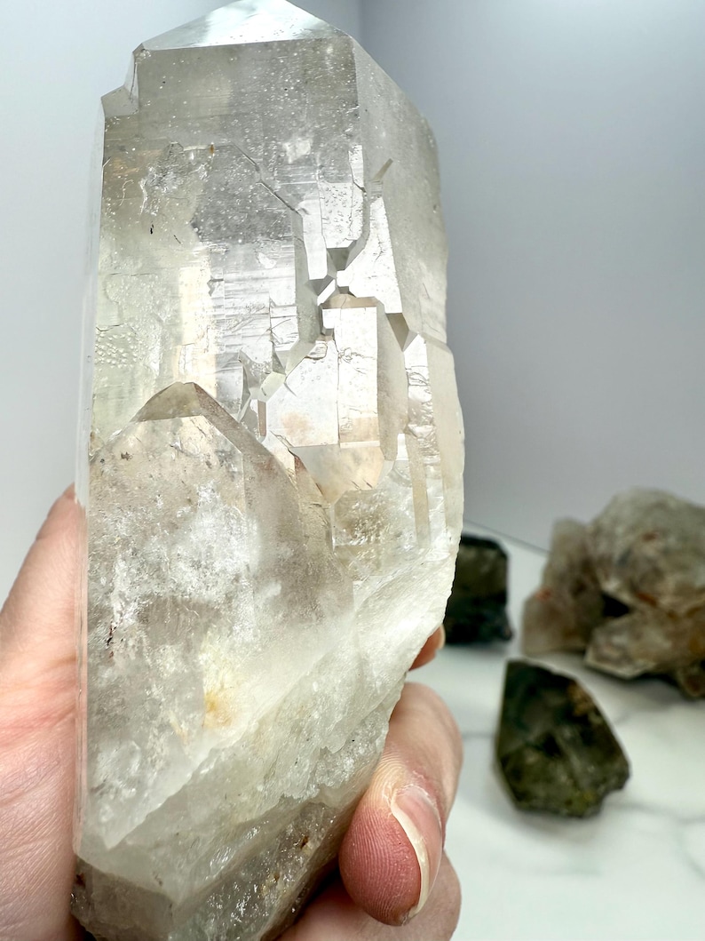 Garden Quartz Collection — Choose Your Piece (lodolite-scenic Quartz ...