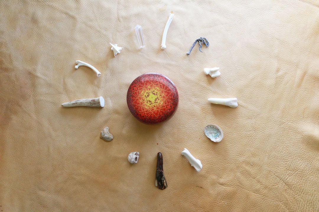 Ghosts of the Past : Bone Throwing / Osteomancy Set - Etsy