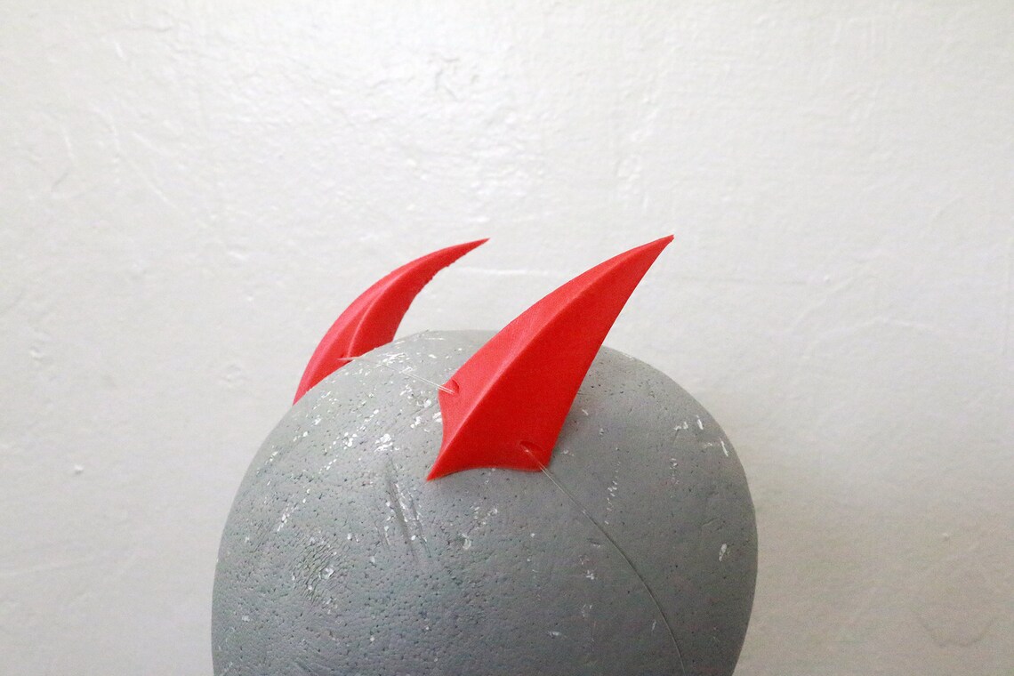 Small Brute 3D Printed Costume Horns Multiple Colors | Etsy