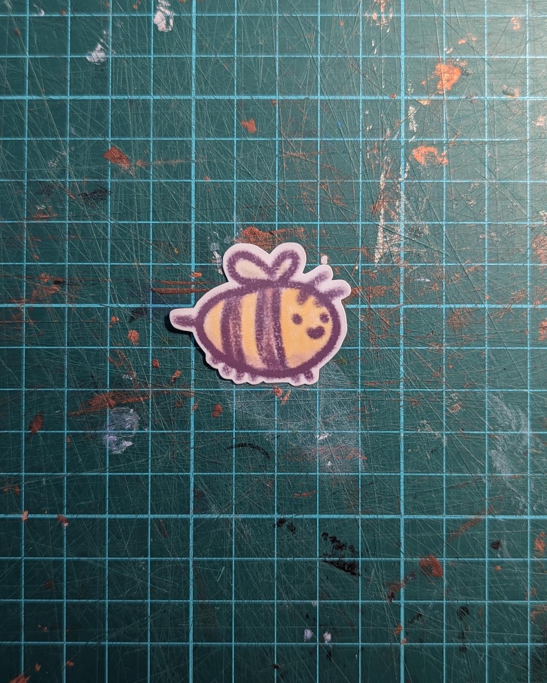 Burt the Bee Vinyl Sticker | Cute Animal Kawaii Waterproof Sticker for ...