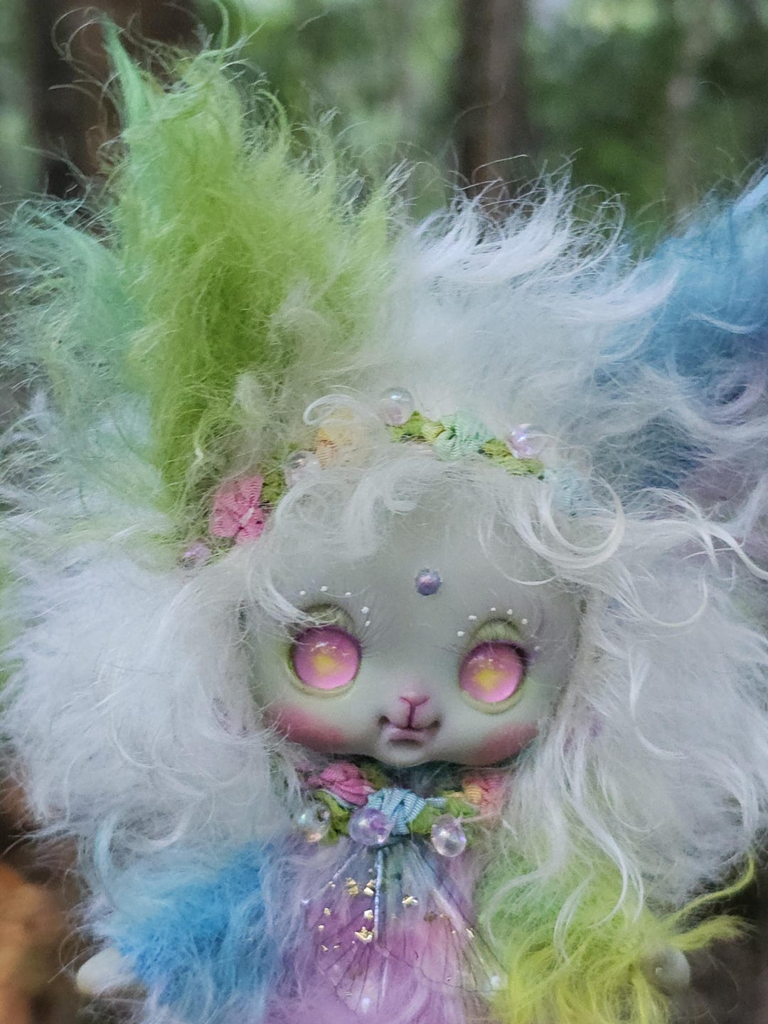 Sweet Whimsical Kitty Posable Ooak Fae Fairy Fairie Handsculpted ...