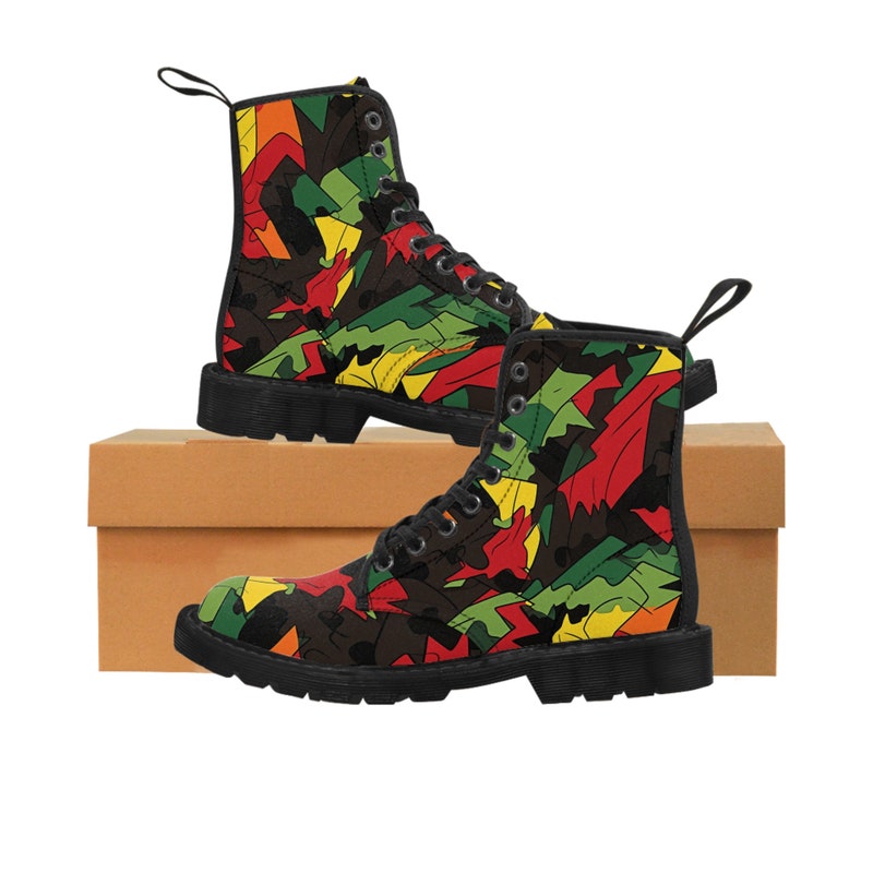 Rasta Sneakers - Etsy
