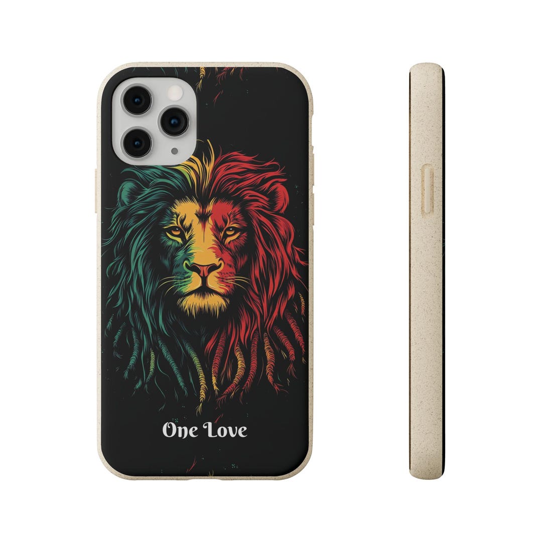Phone Cases Rastafarian Lion Face One Love Red Green Yellow Black ...