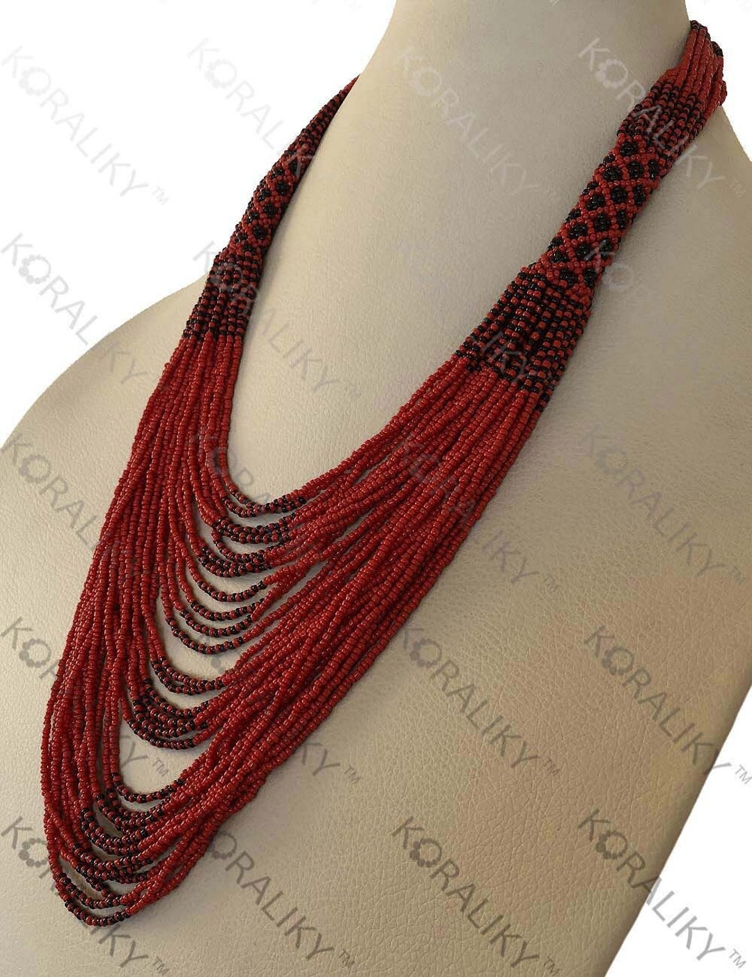 KORALIKY. Ukrainian African Zulu Zama Modern Style Masai - Etsy