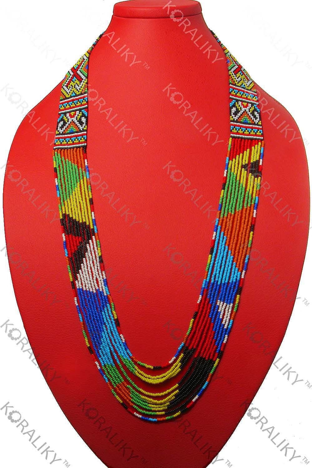 KORALIKY. Handmade Glass Beaded Traditional Rungus Pinakol | Etsy