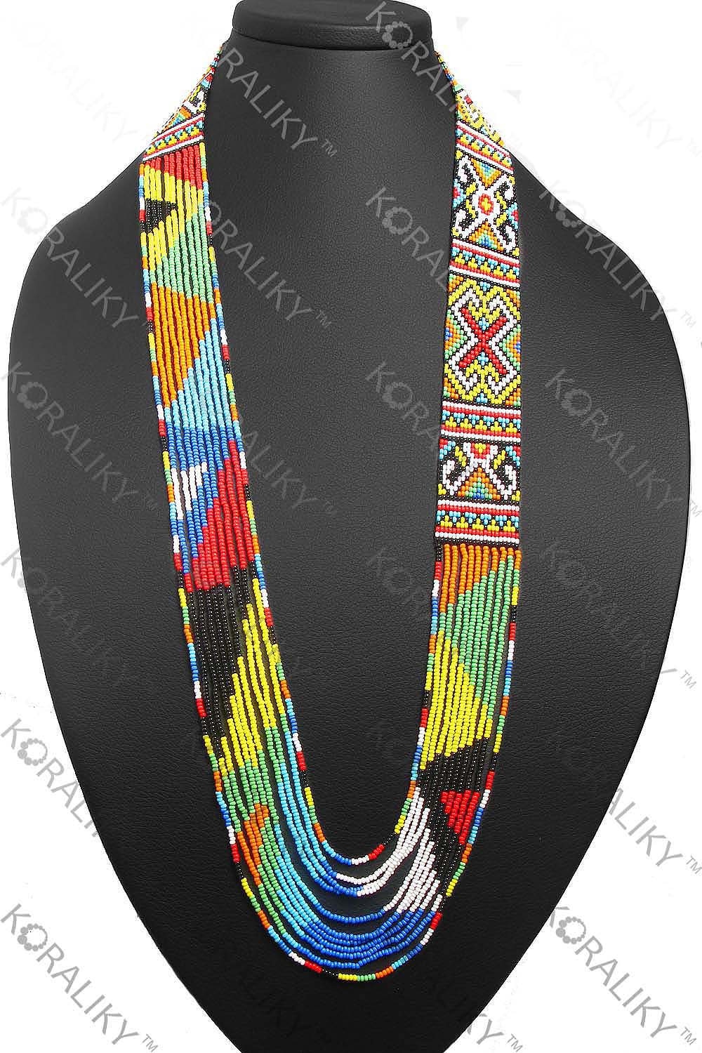 KORALIKY. Handmade Glass Beaded Traditional Rungus Pinakol | Etsy