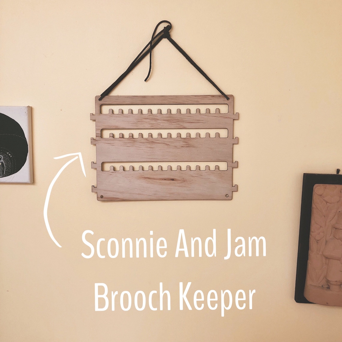 Jewellery Brooch Necklace Keeper Hanging Storage Unit - Etsy Australia