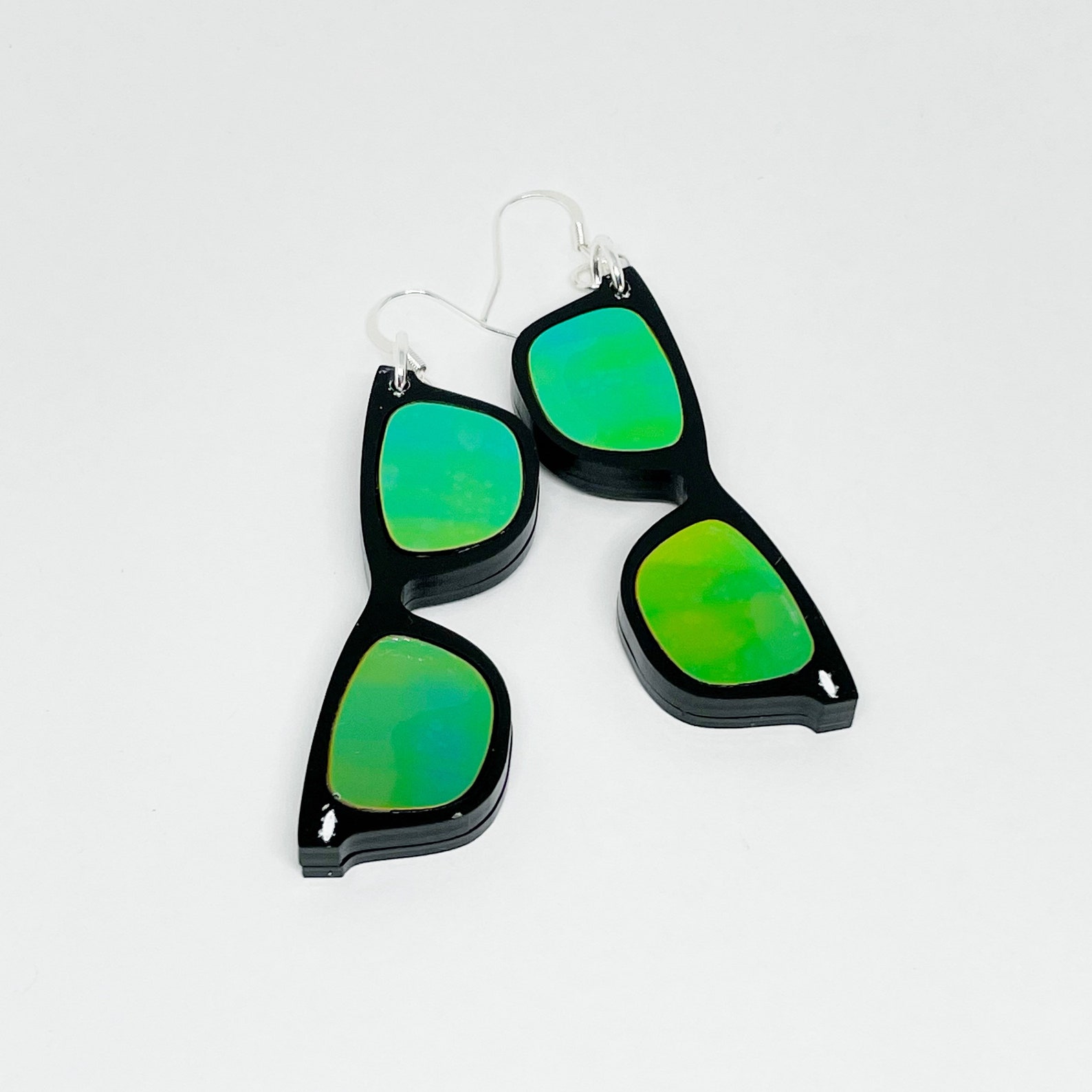 Sunglass Earrings Dangle Sun Glasses Earing Acrylic - Etsy