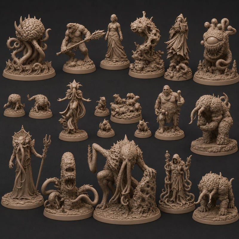 Eldritch Miniatures Stl - Etsy