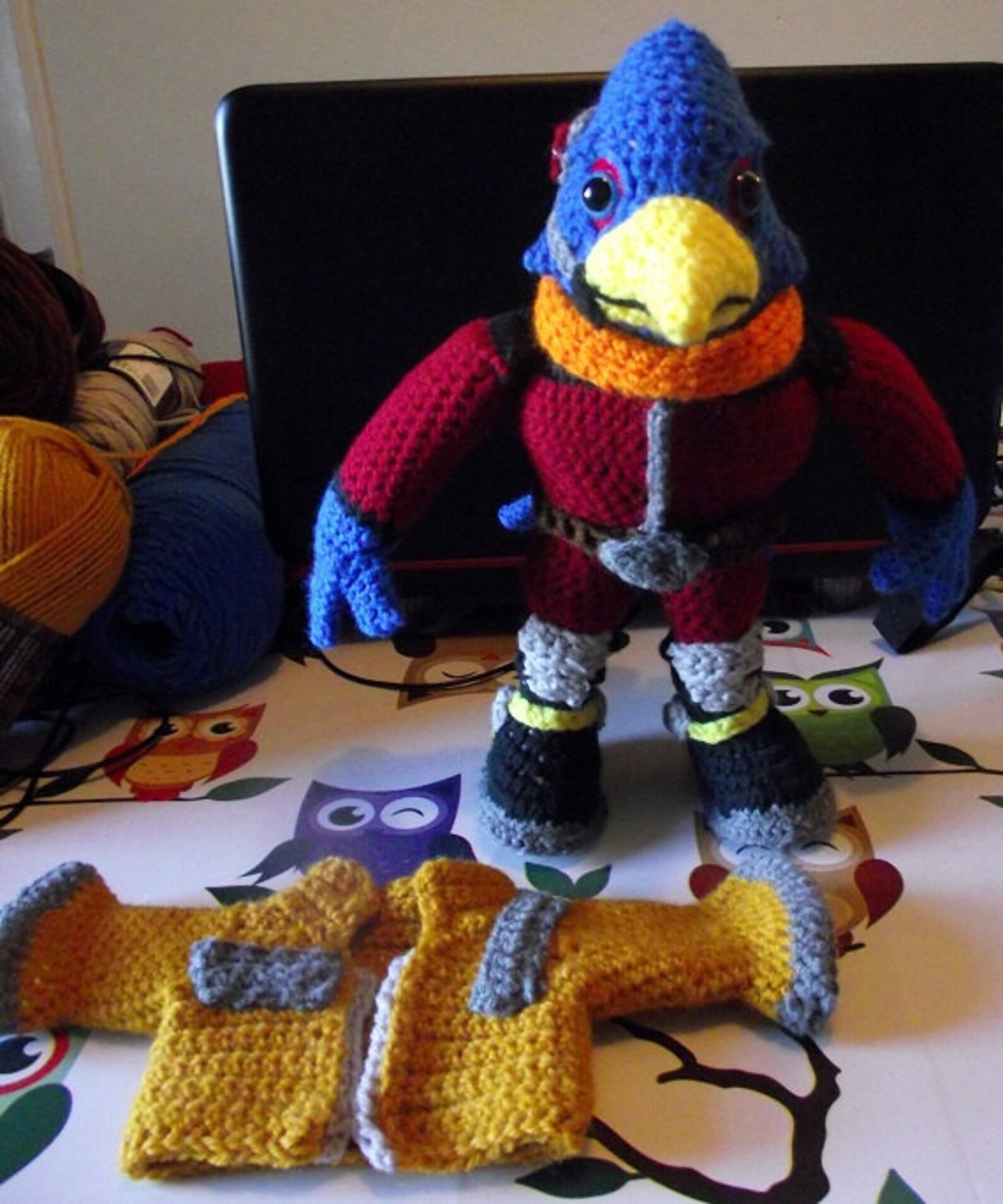 Falco, a Handmade Crochet Doll - Etsy