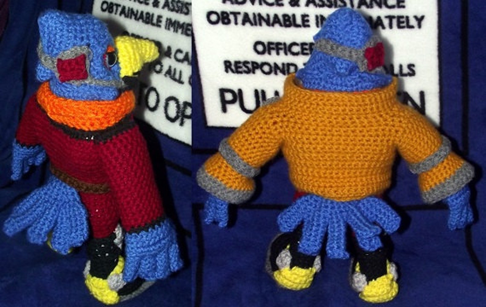 Falco, a Handmade Crochet Doll - Etsy