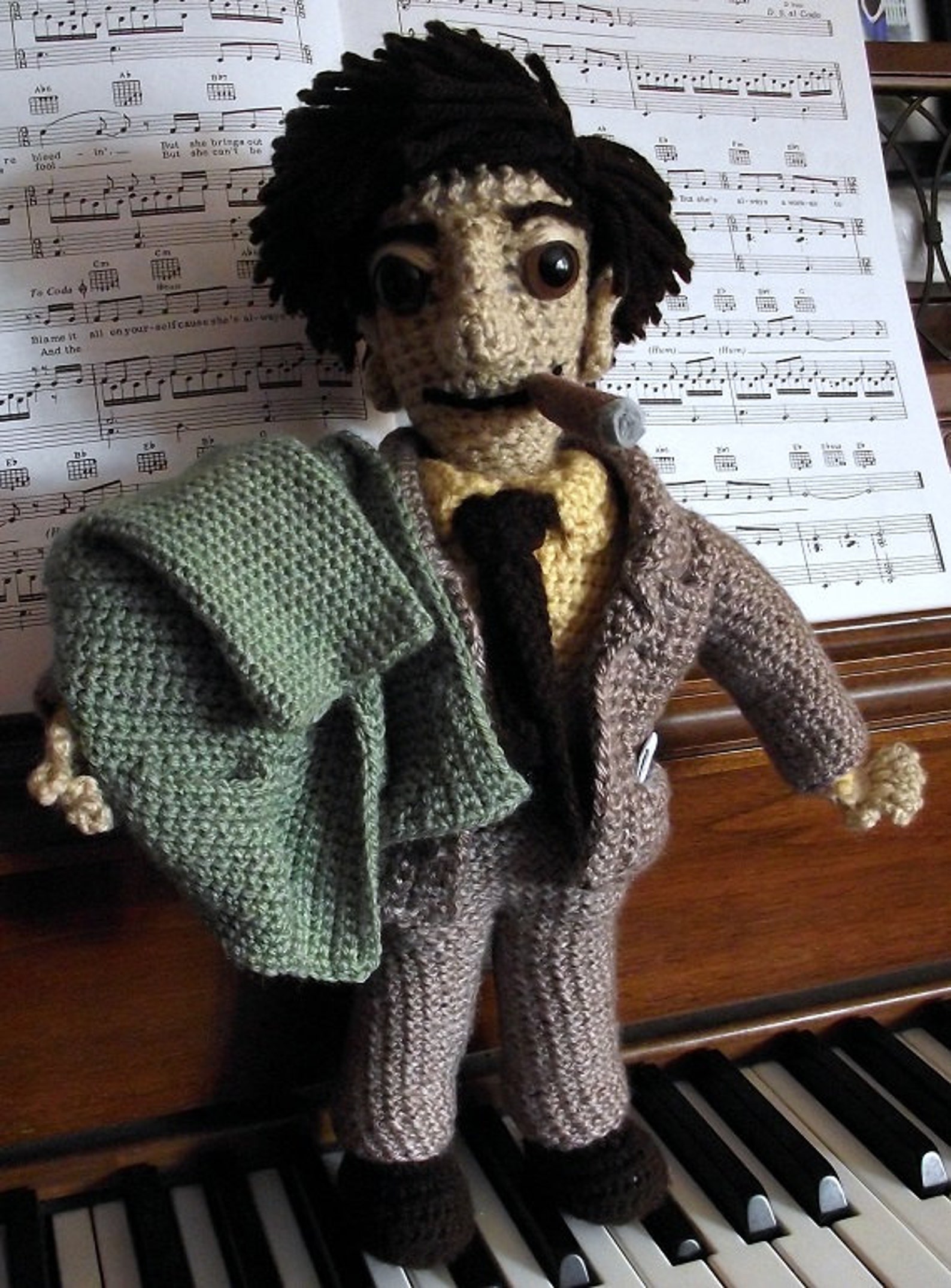 Lt. Columbo a large Handmade Detective Doll - Etsy