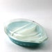 Vintage Pyrex Snowflake Blue Divided Casserole Dish 1.5 Quart 35 - Etsy