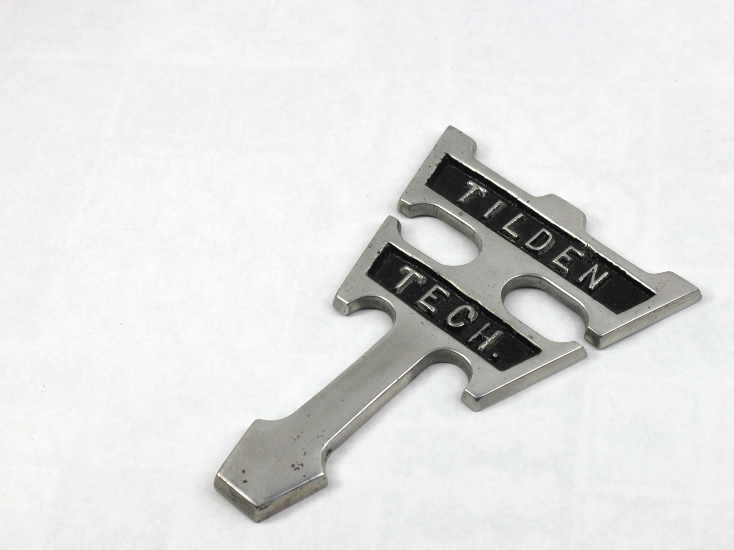 1930s Tilden Tech High School Chicago Aluminum Metal Shop Logo Project ...