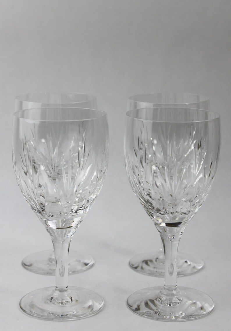 Vintage Stuart England Kent Claret Wine Glass Set of Four - Etsy