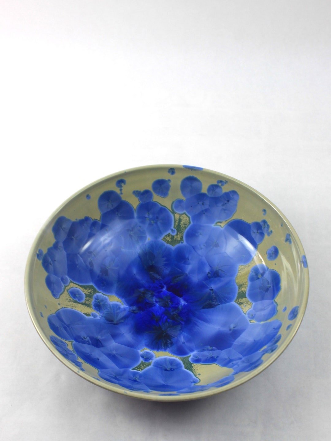 Jay Burn Crystalline Studio Art Pottery Bowl - Etsy