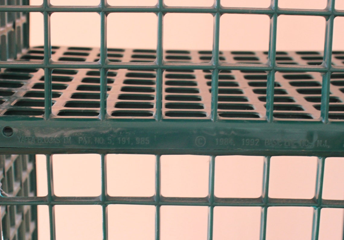 1992 Yaffa Blocks Cubes Plastic Storage Organizer Shelf With - Etsy