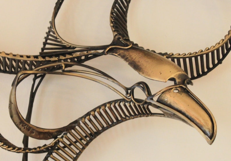 John Jagger Bronze Double Bird Wall Sculpture Massive and Rare - Etsy