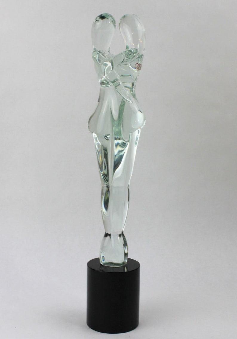 Mario Badioli for Oggetti Murano Embracing Couple Art Glass - Etsy