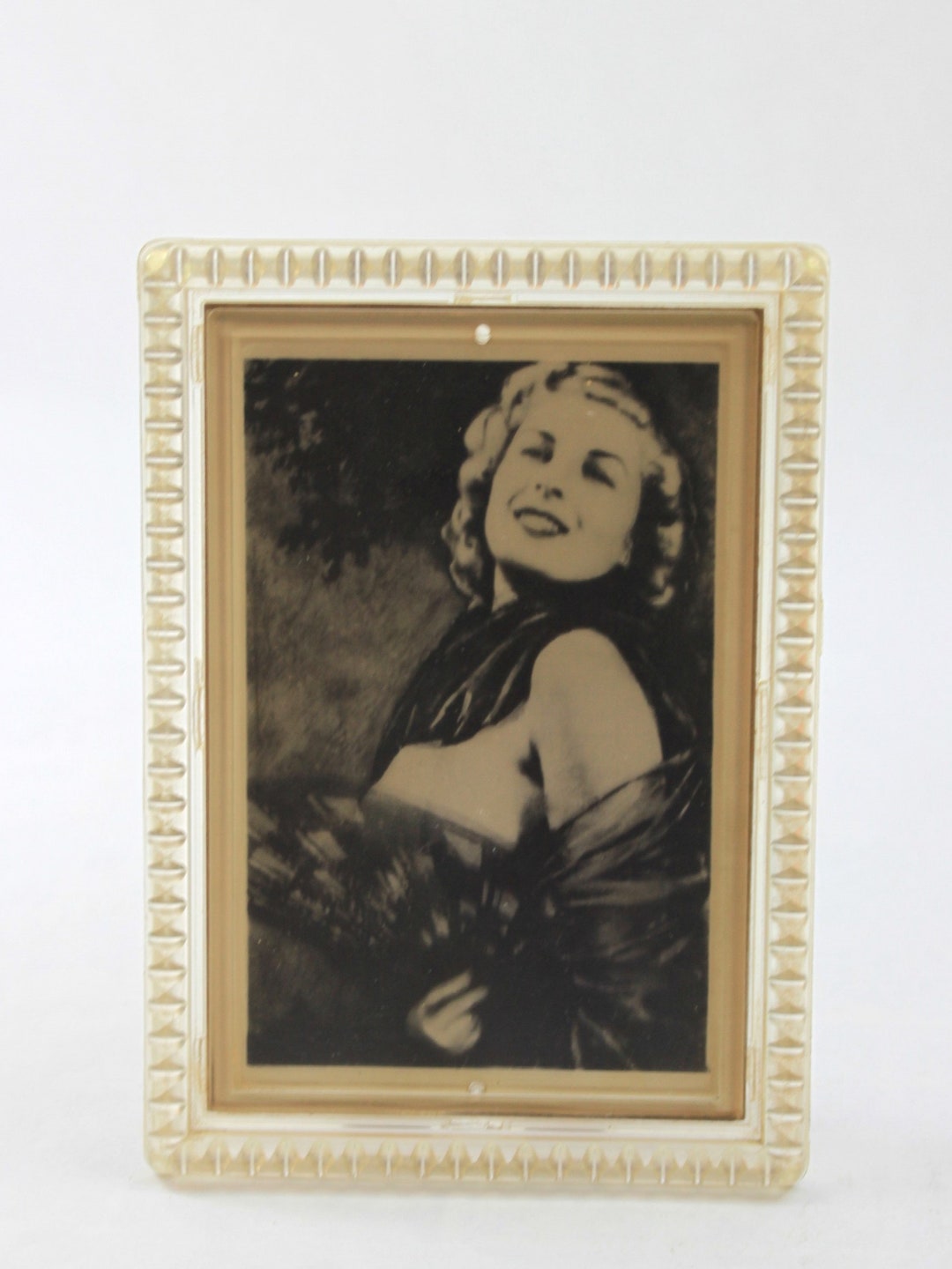 1950s Lamac Lenticular Pinup Fan Girl 3-D Holographic Flicker Photo - Etsy