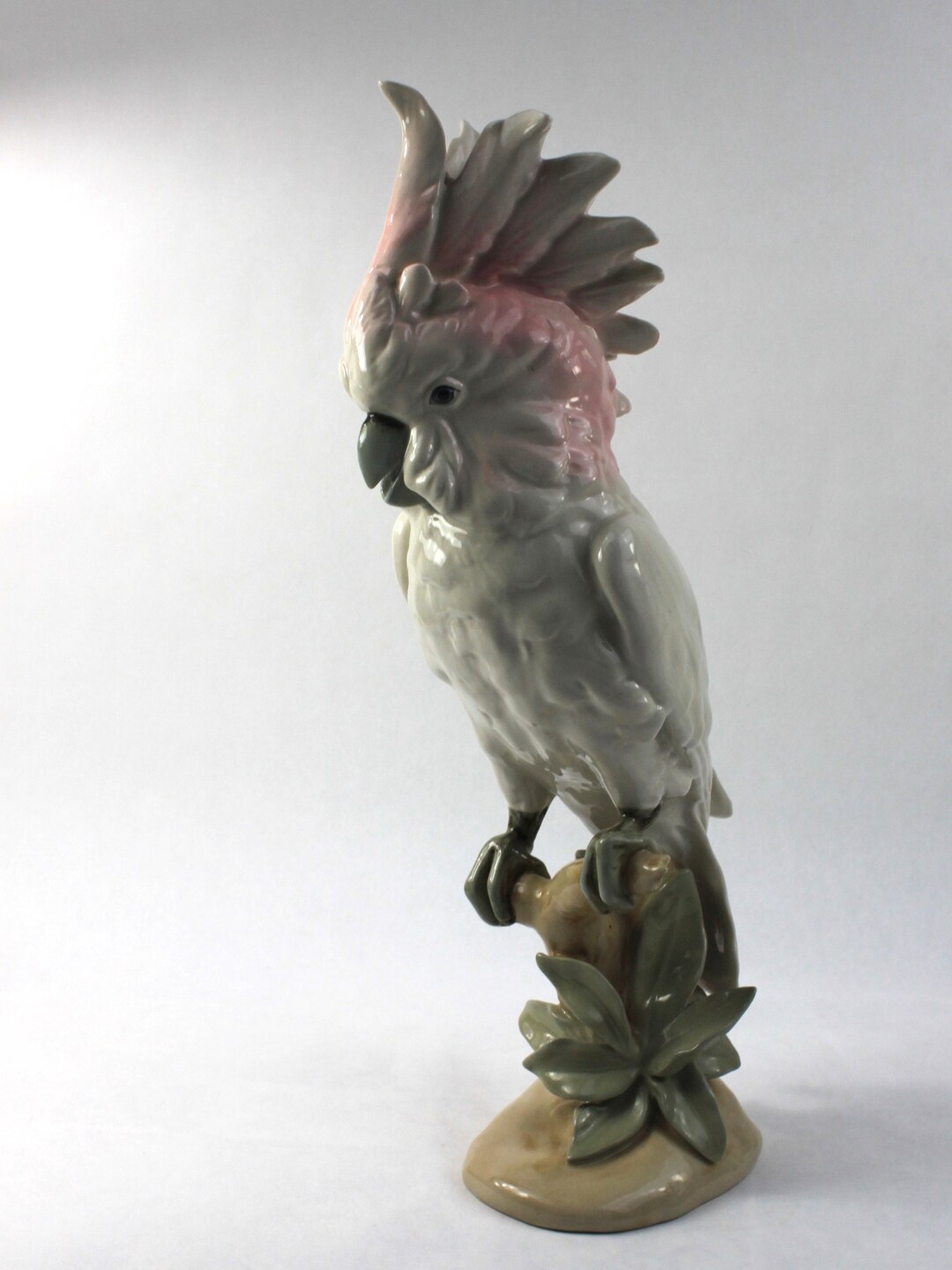Royal Dux Bohemia Cockatoo Art Deco Porcelain Bird Sculpture - Etsy