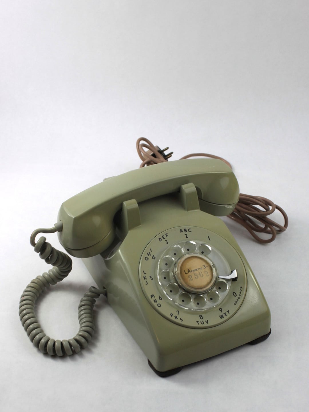 1950s Bell Systems Western Electric Rotary Desk Telephone Gray - Etsy