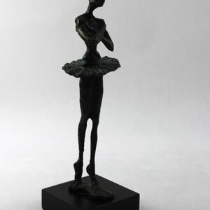 Brutalist Forged Bronze Alberto Giacometti Style Ballerina Dancer ...