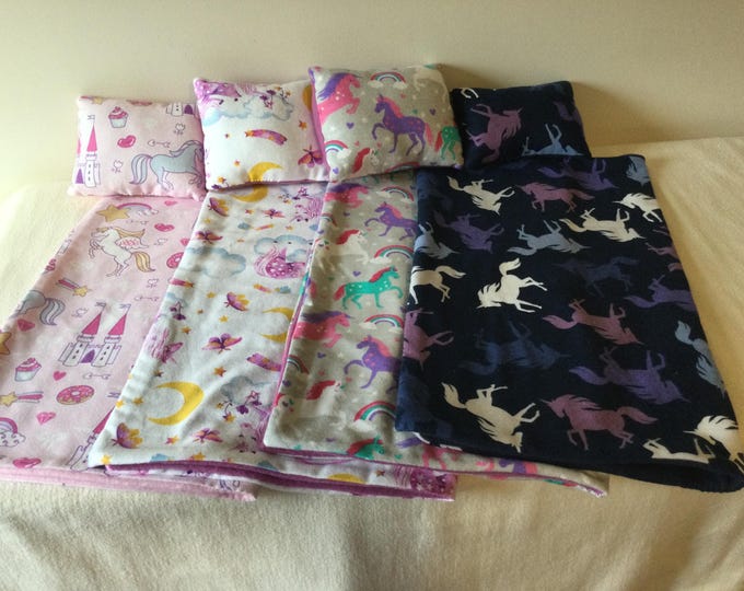 Baby Doll Blanket and Pillow Sets. Choice of Doggie or Kitties. Fits ...